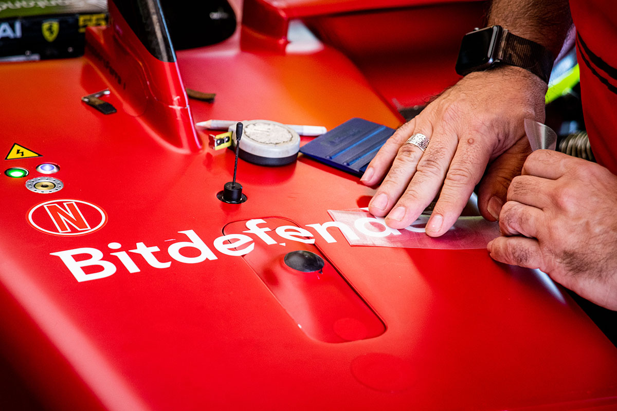 Bitdefender's Historic Partnership with Ferrari F1 Racing Team